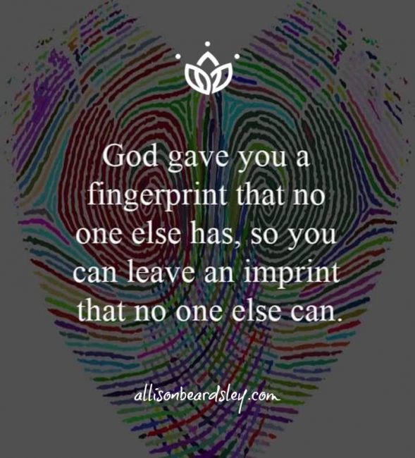 You are unique and awesome - God Rooted